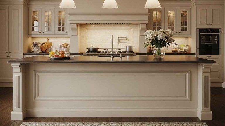 20 Clean Kitchen Island Trim Ideas That Add Detail – Kitchen Waves